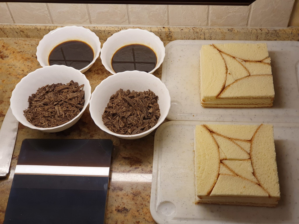 Gâteau opera de caramel et café - Concept Kitchen