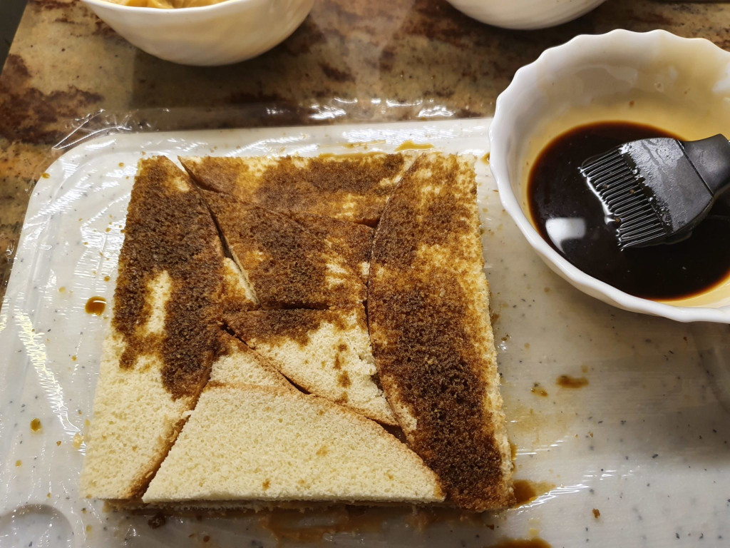 Gâteau opera de caramel et café - Concept Kitchen